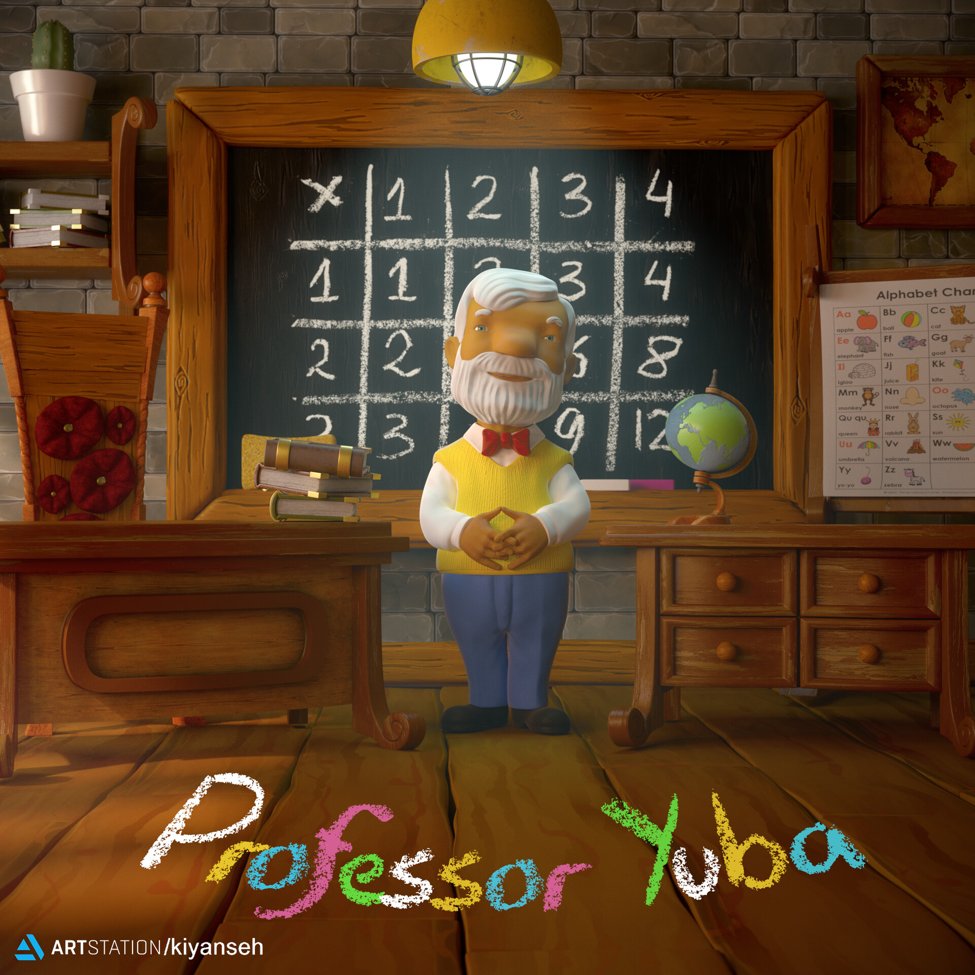 ArtStation - Professor Yuba