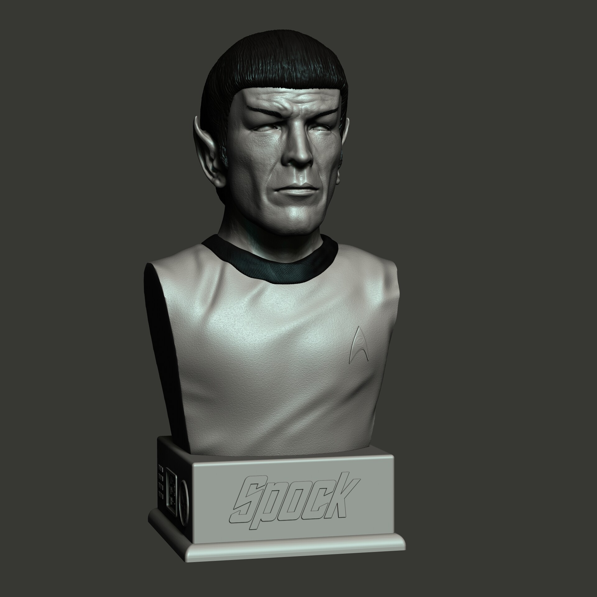 ArtStation - Spock bust