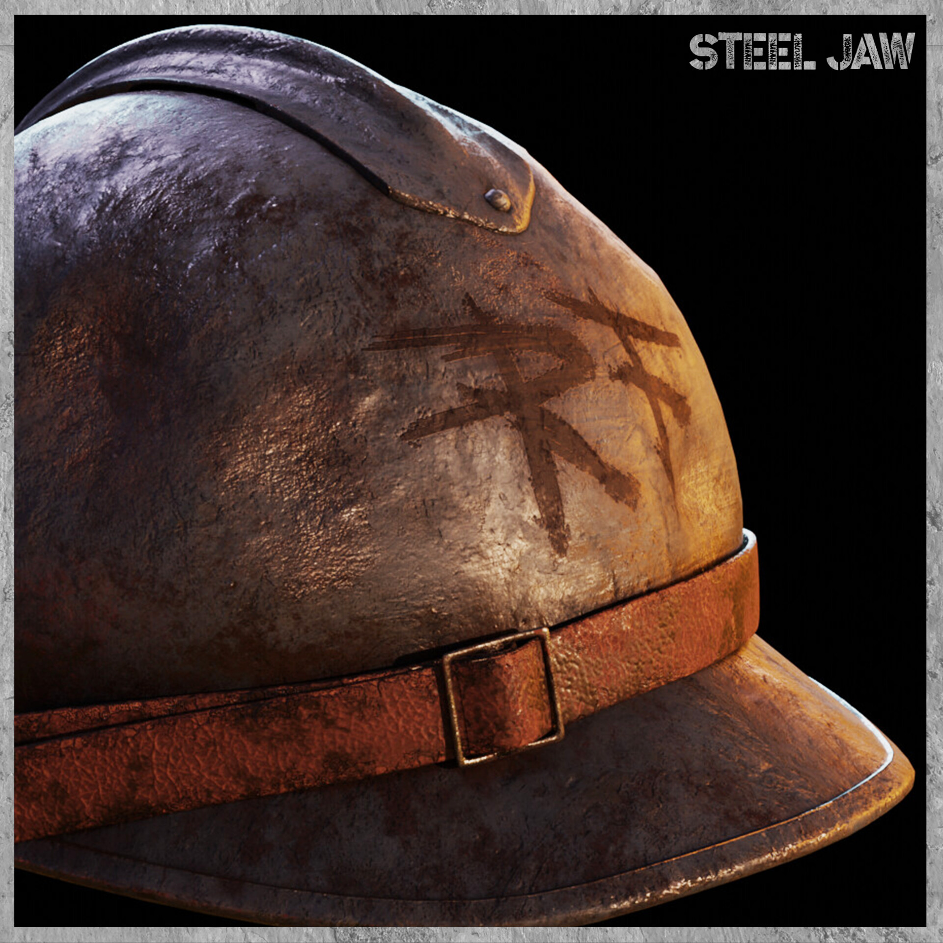 ArtStation - WW1 Helmet