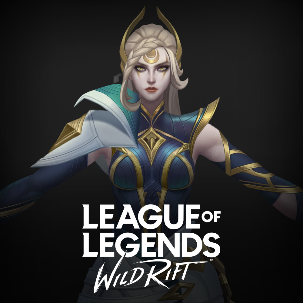 Seventeen Li - League of Legends WildRift：Sentinel Diana