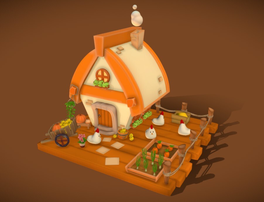 ArtStation - Tiny farm