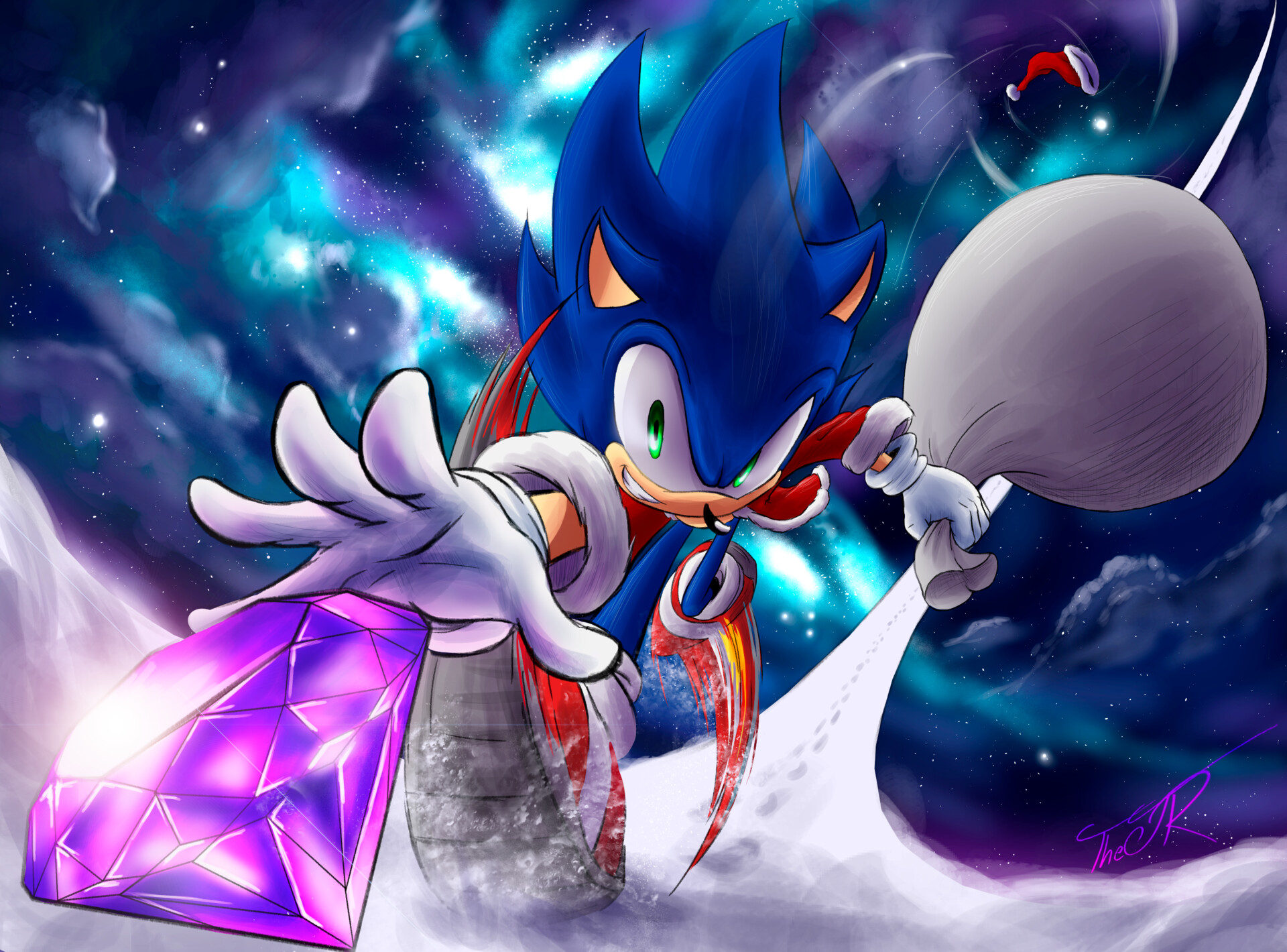ArtStation - Sonic Xmas