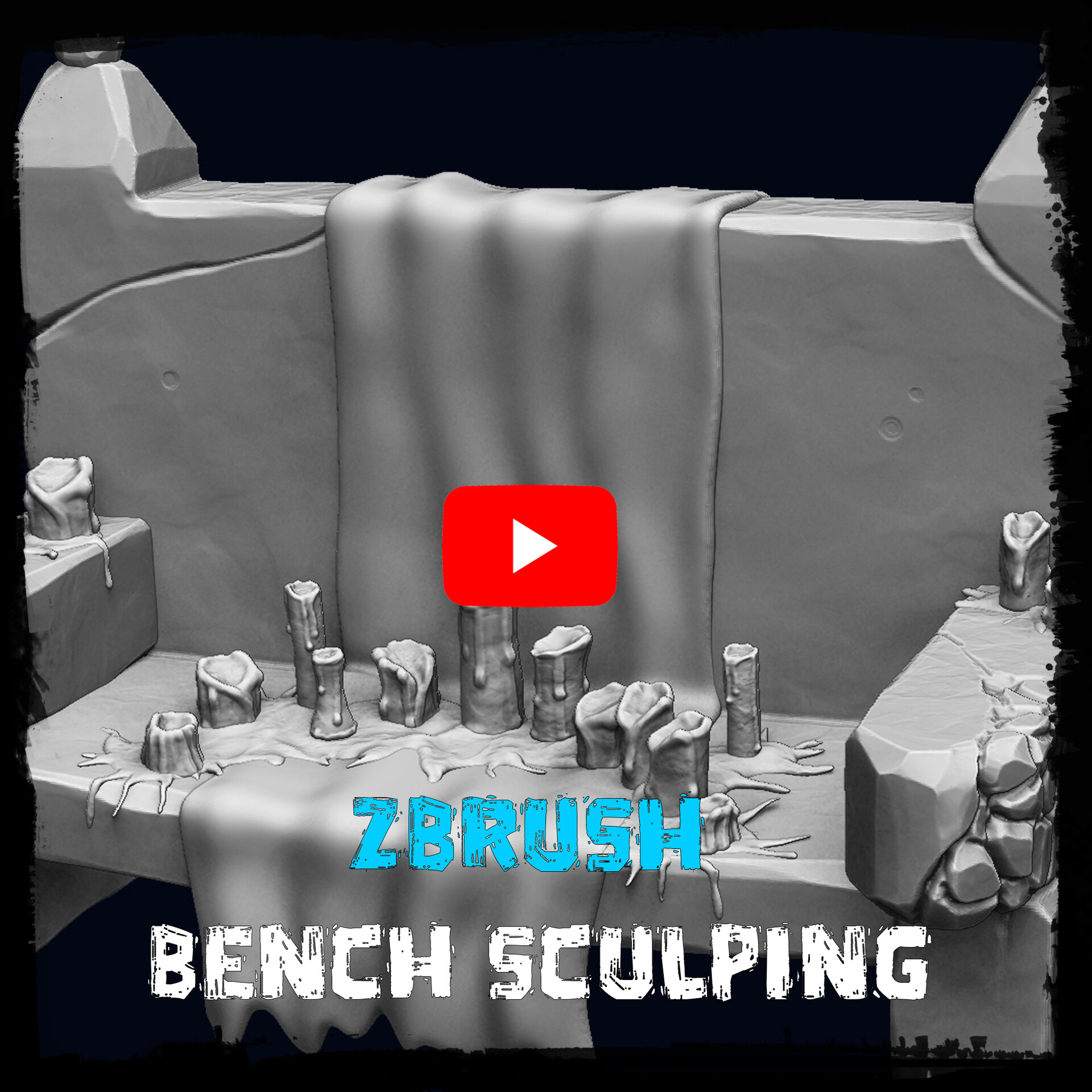 ArtStation - Zbrush Bench Sculpting