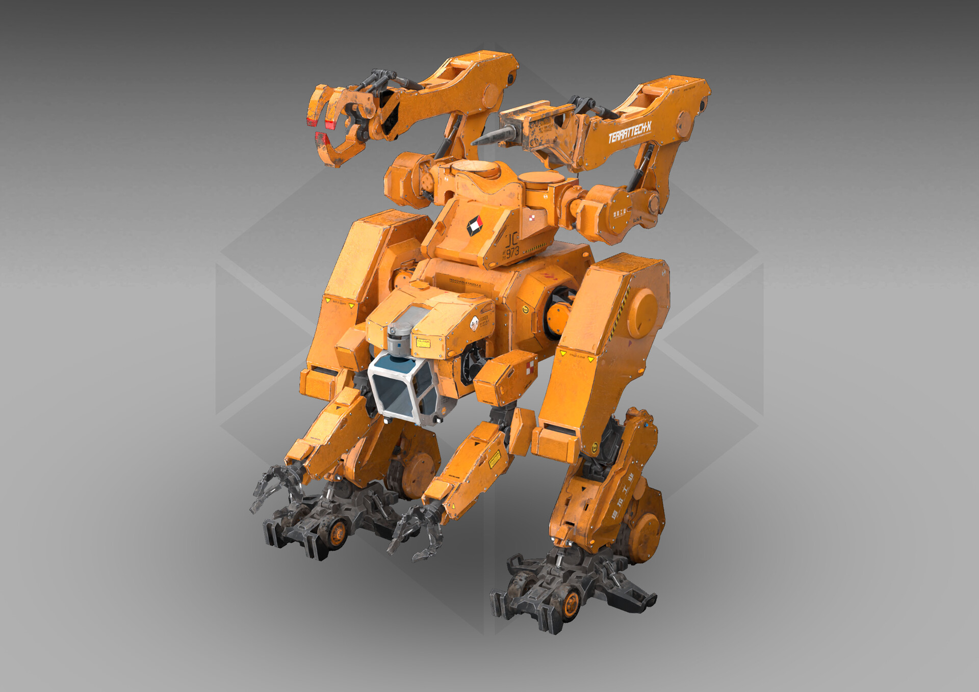 ArtStation - consturction robot