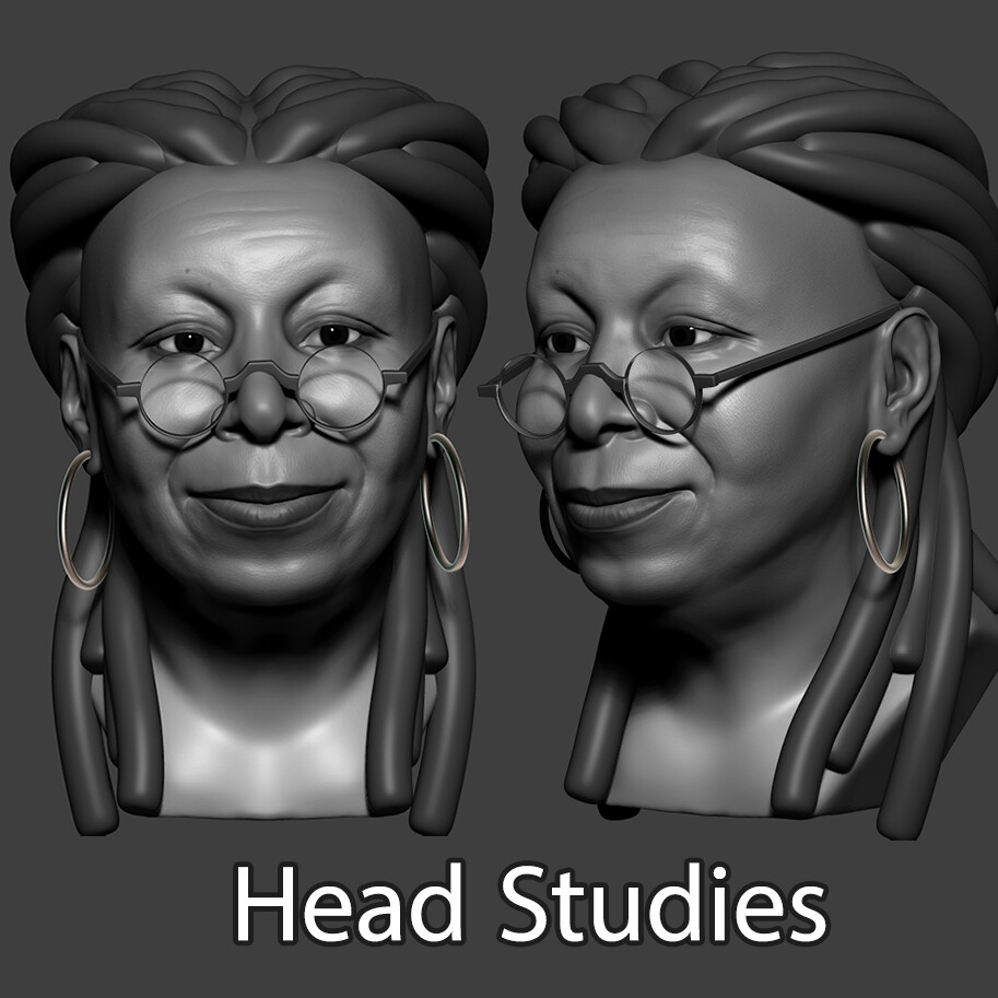 ArtStation - Head Studies