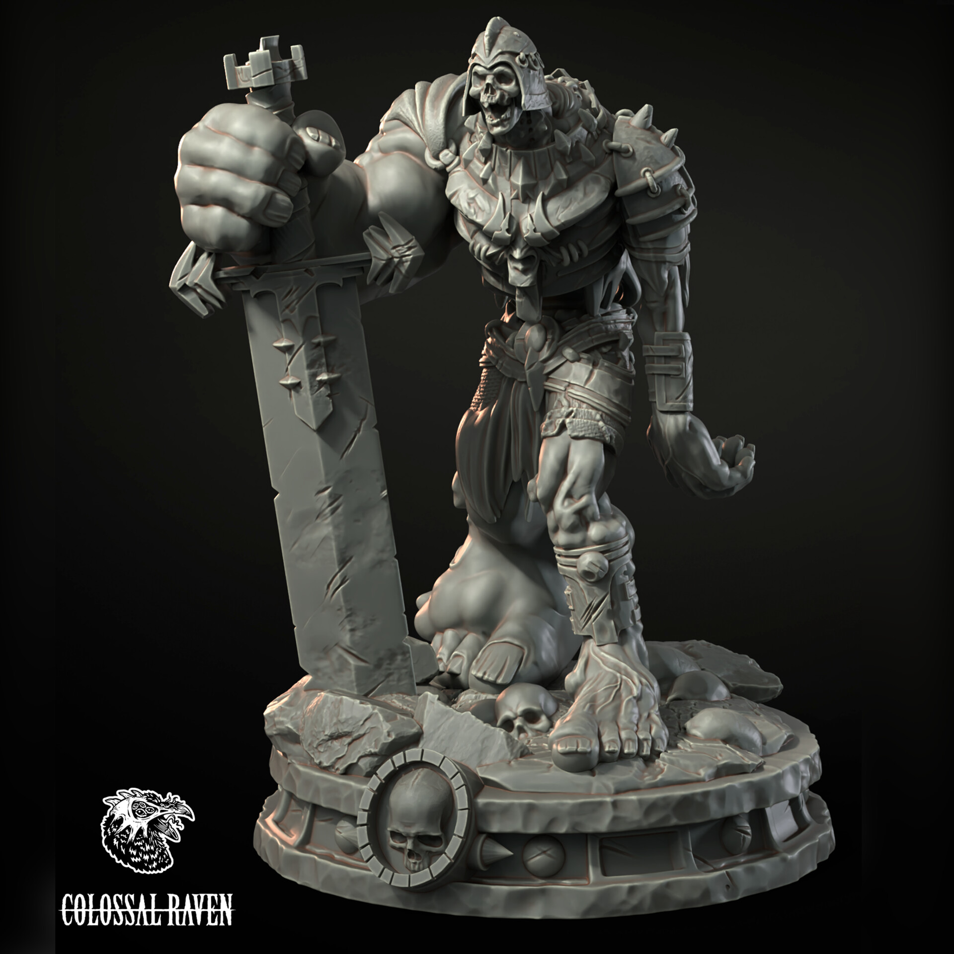 ArtStation - Undead 01 STL