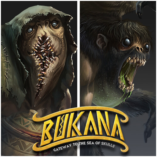 ArtStation - Kumao and Bugsok - Bukana: Gateway to the Sea of Skull