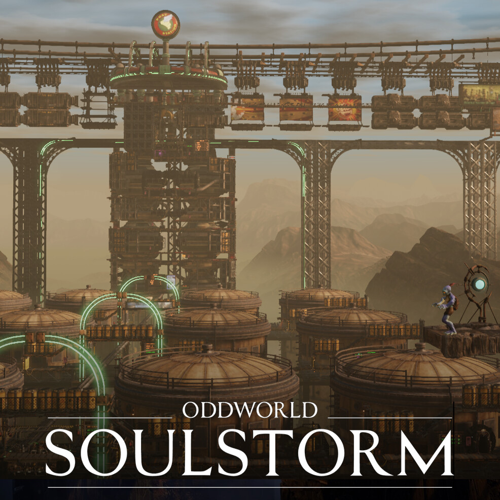 ArtStation - Oddworld: Soulstorm - Phatstation Environment Art