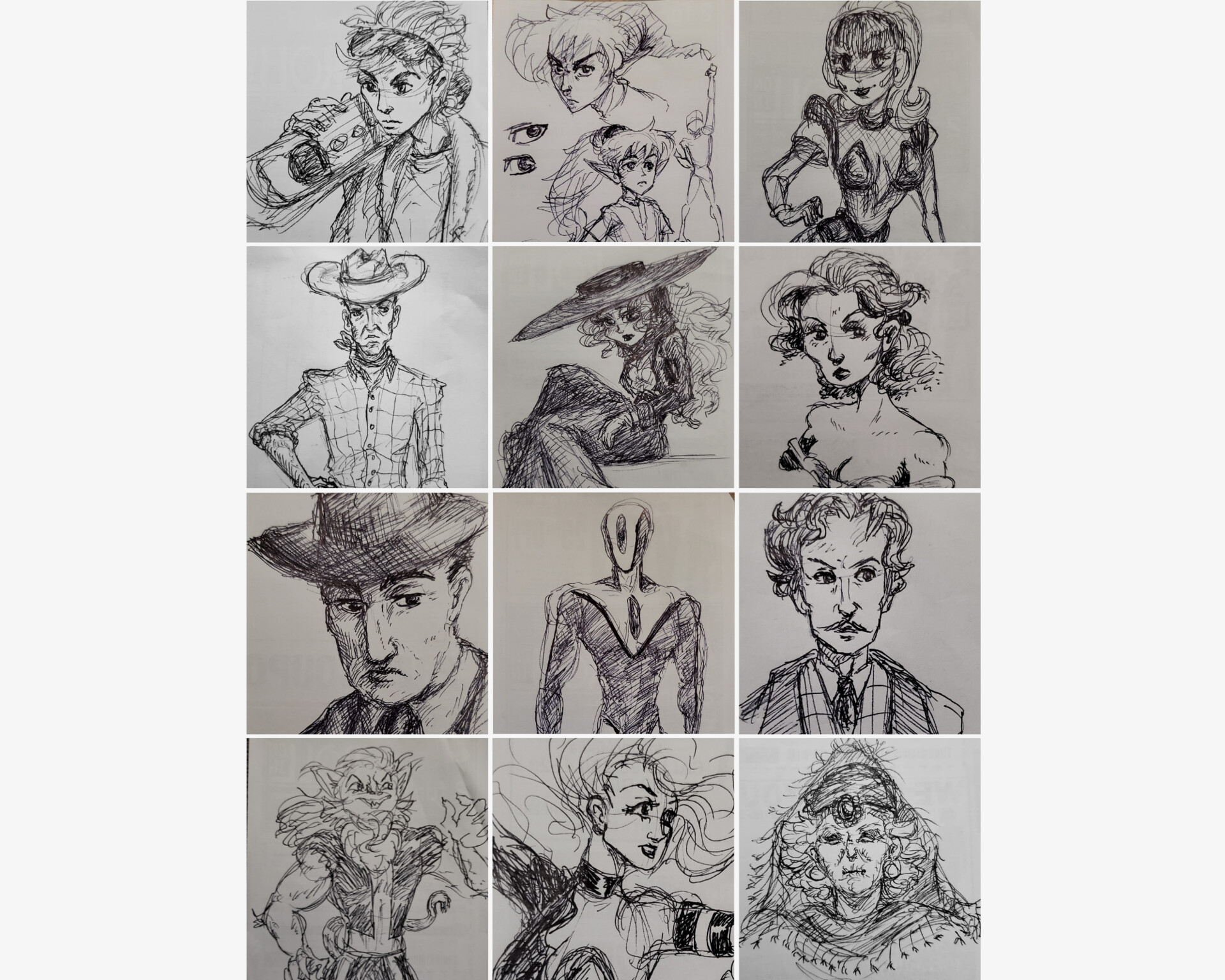 ArtStation - Downtime Sketches