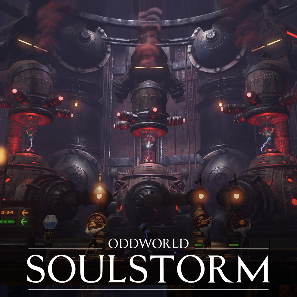 ArtStation - Oddworld Soulstorm: Soulstorm Brewery Environment Art
