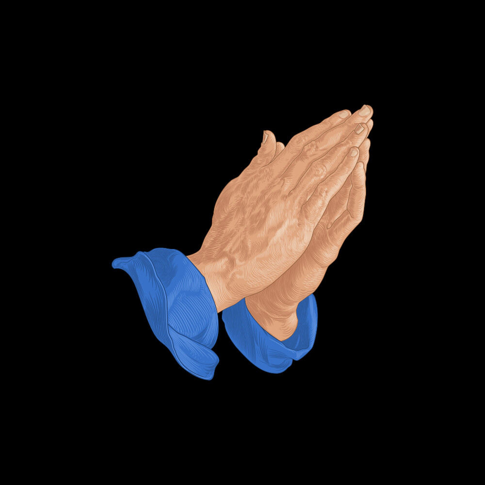 ArtStation - Praying hands
