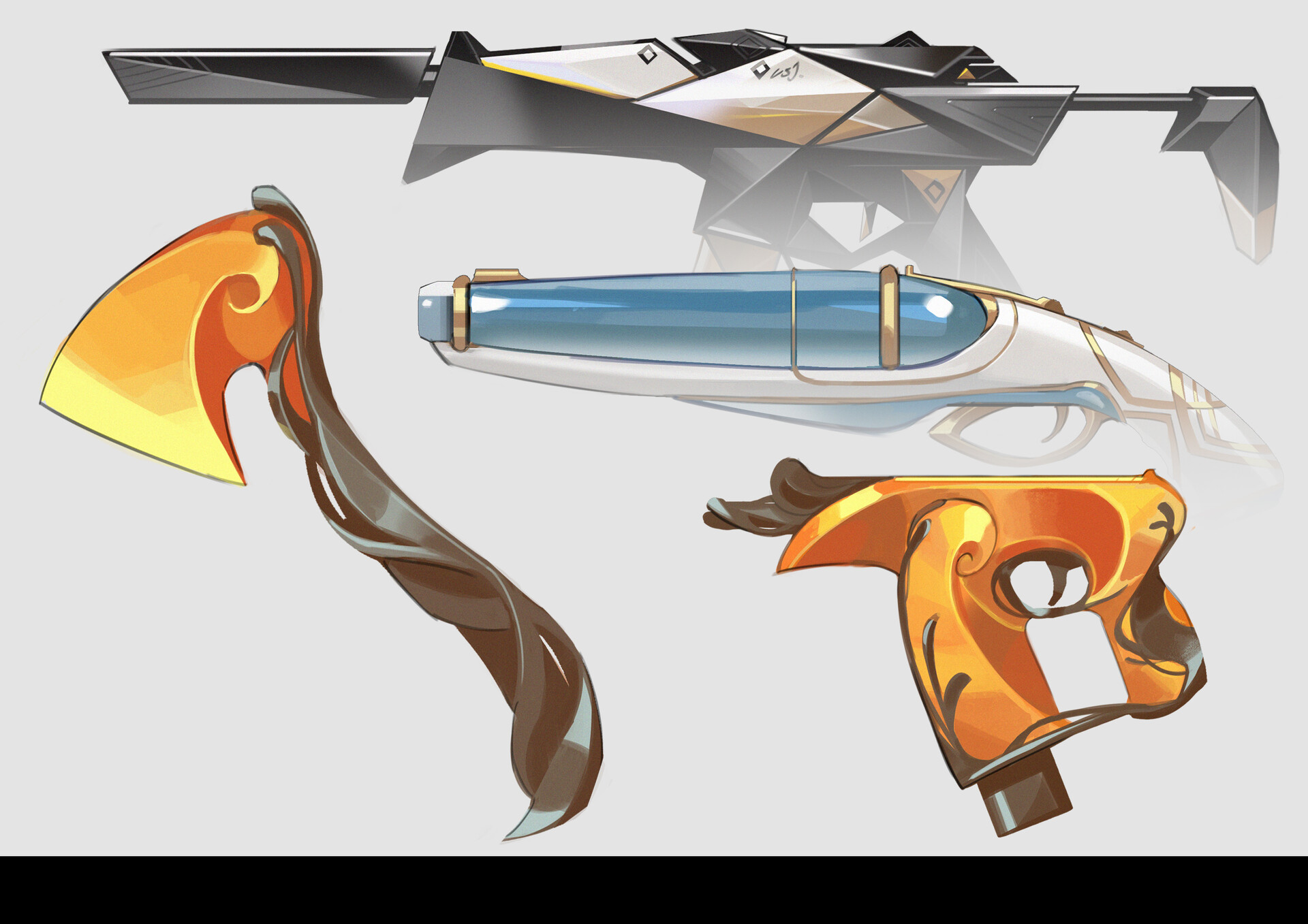 ArtStation - VALORANT-材质练习