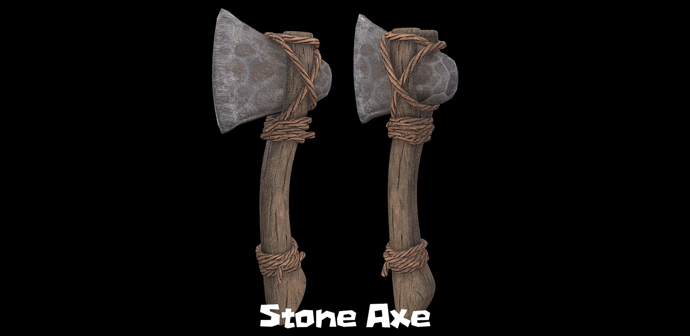 ArtStation - Stone Axe