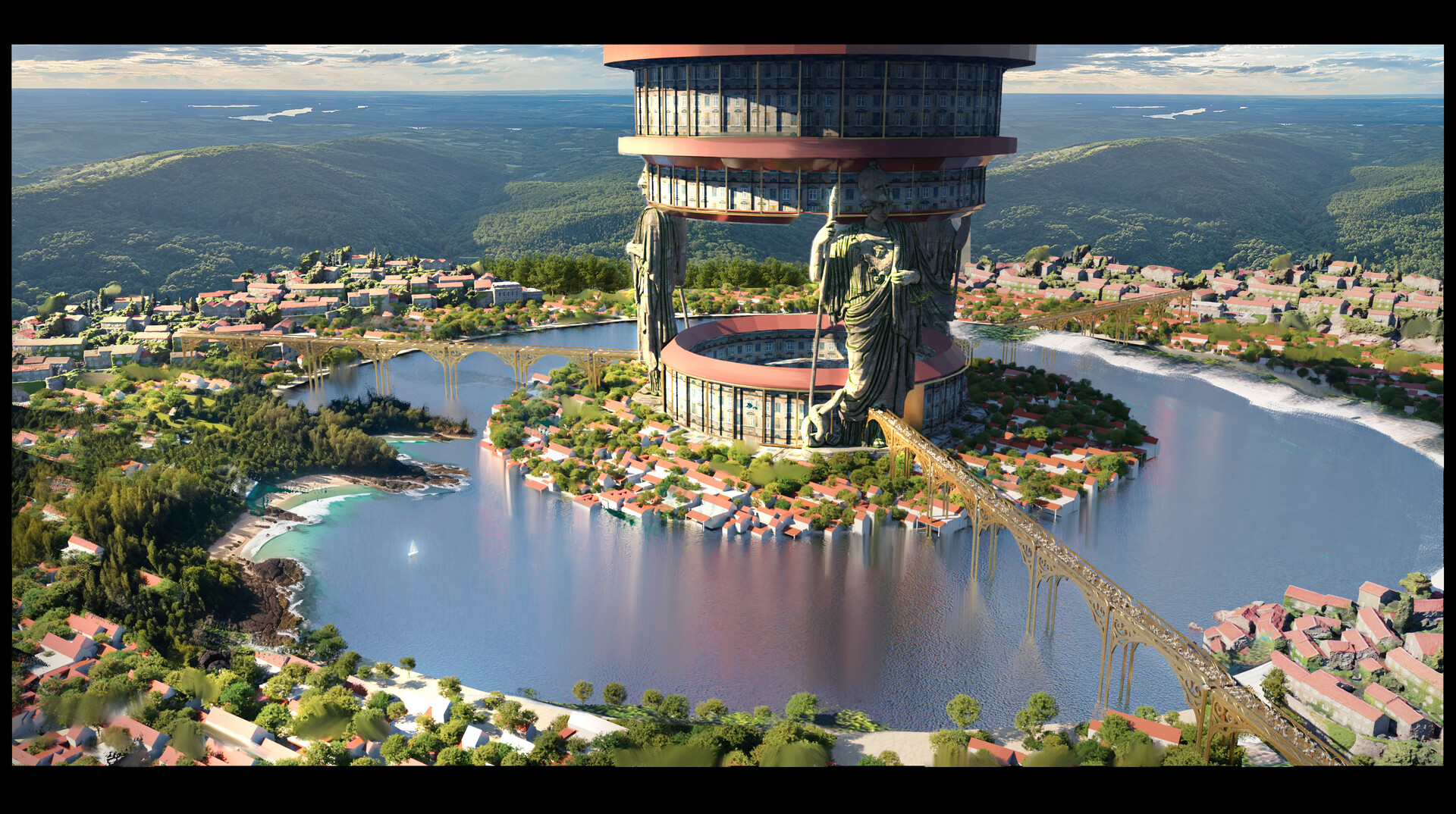 ArtStation - The Inverse tower