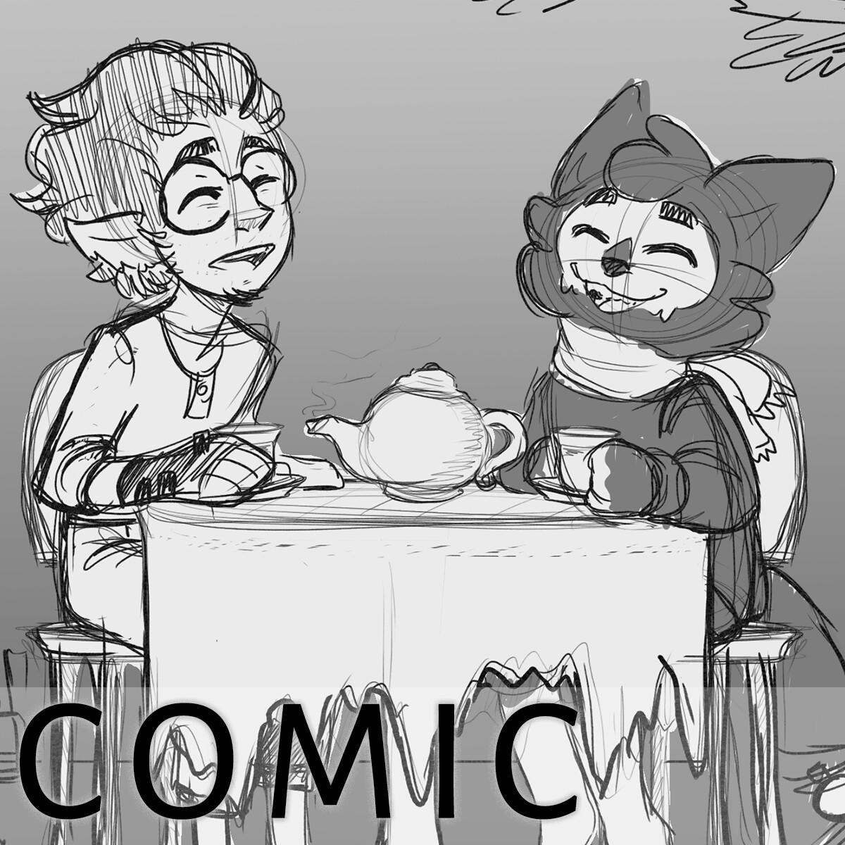 ArtStation - "Lil Guys" comic