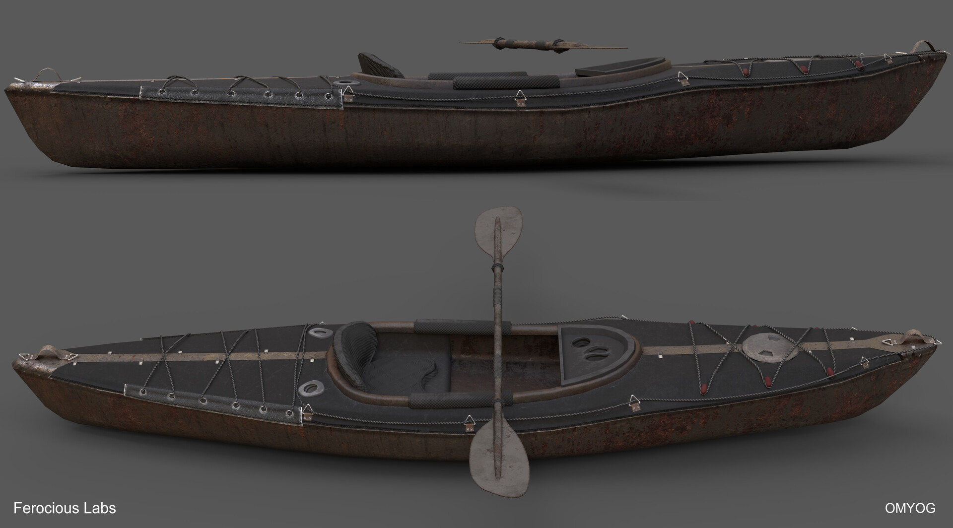 ArtStation - OMYOG / Military Canoe