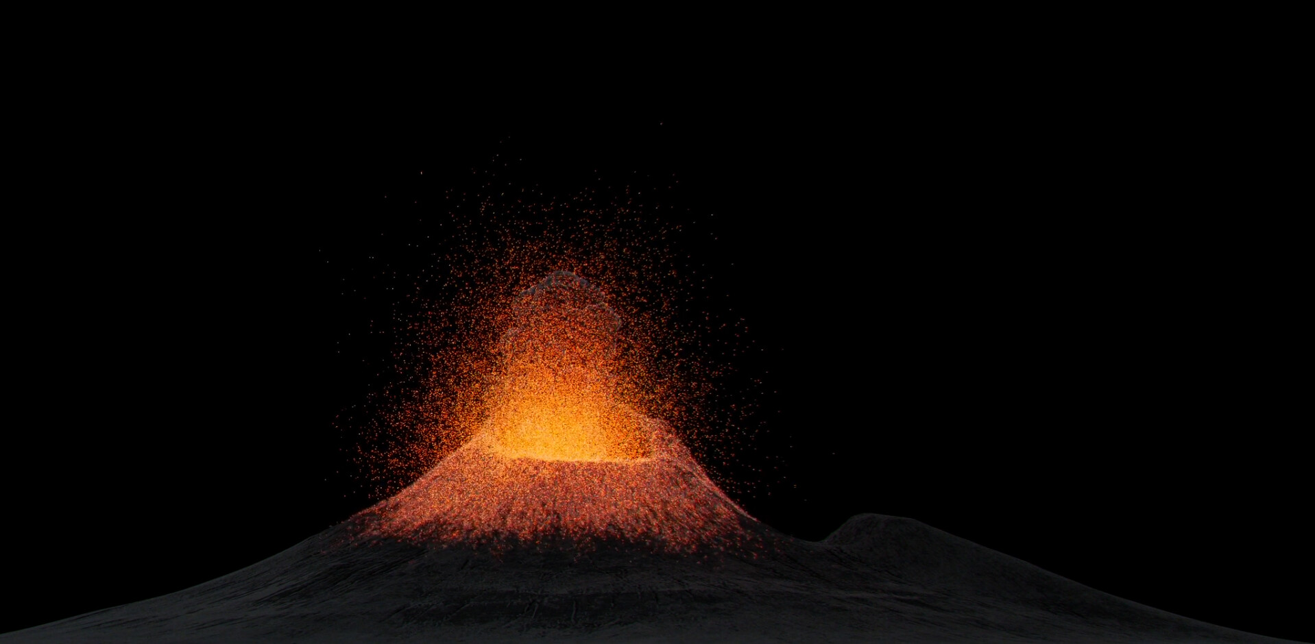 ArtStation - Volcanic eruption