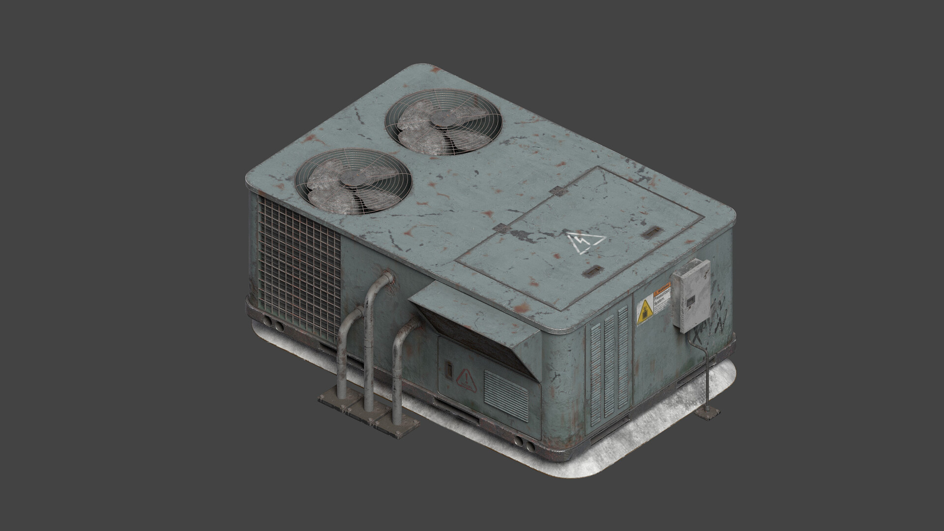 ArtStation - Hvac AC unit