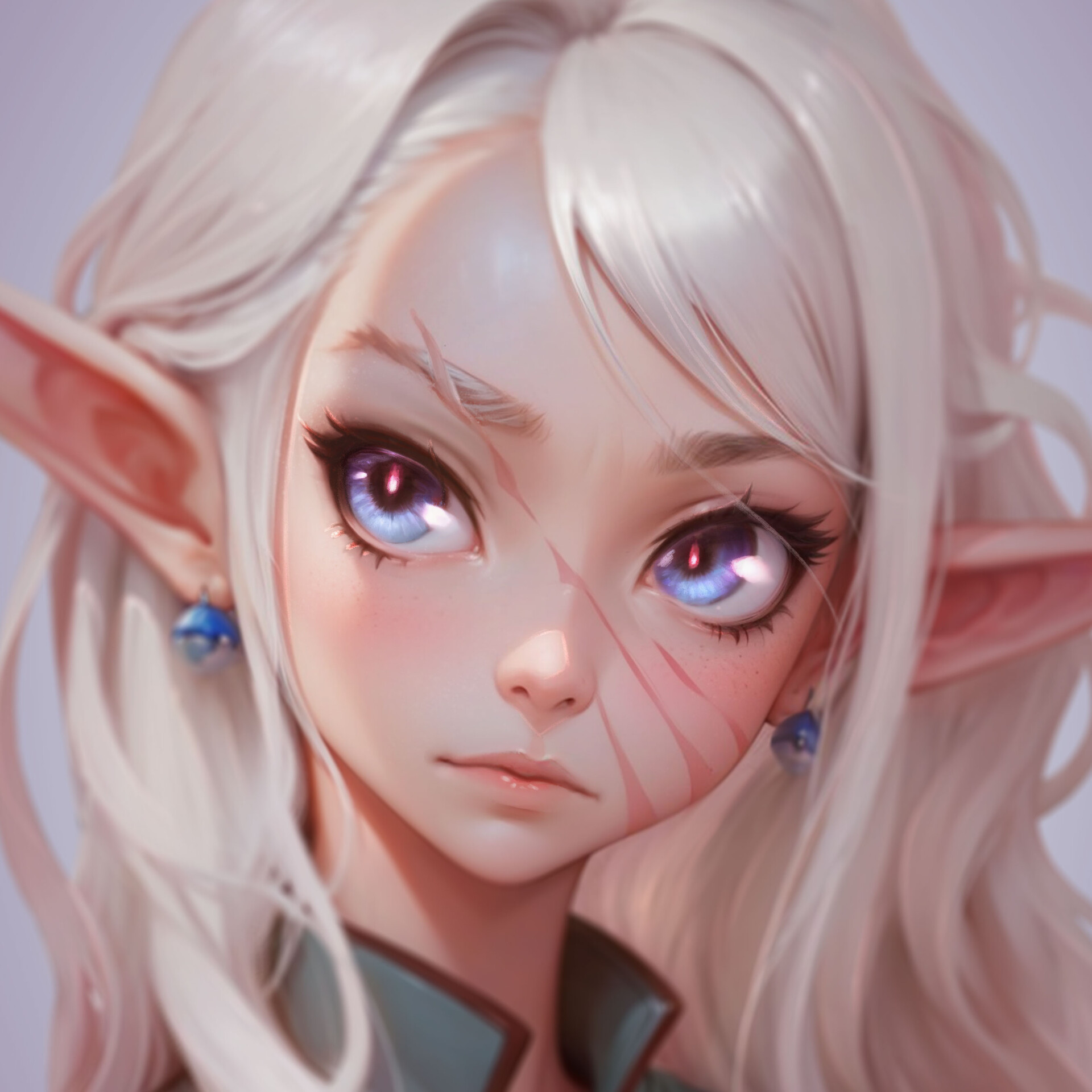 ArtStation - DnD Character: Elf