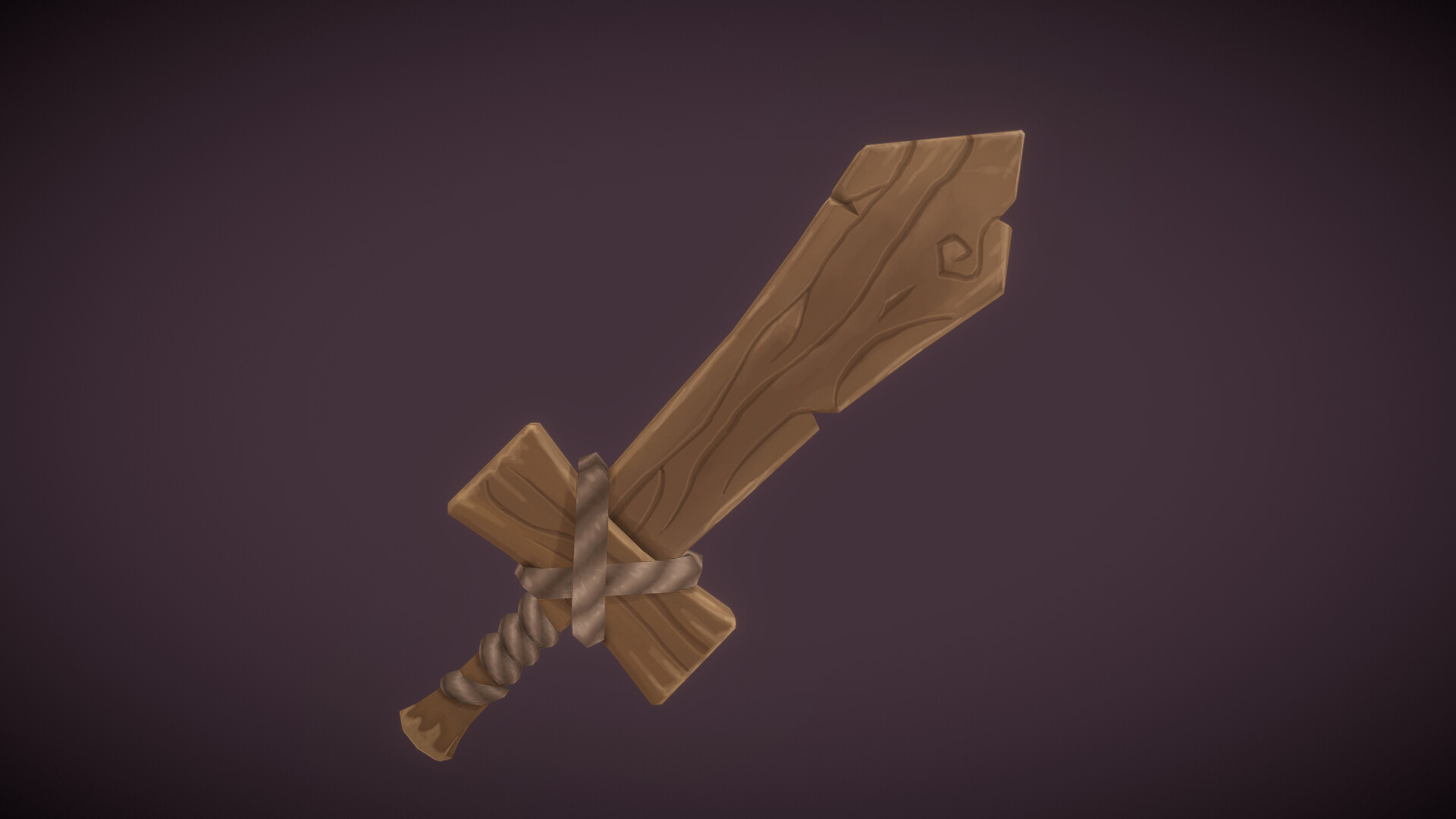 ArtStation - Wooden Sword