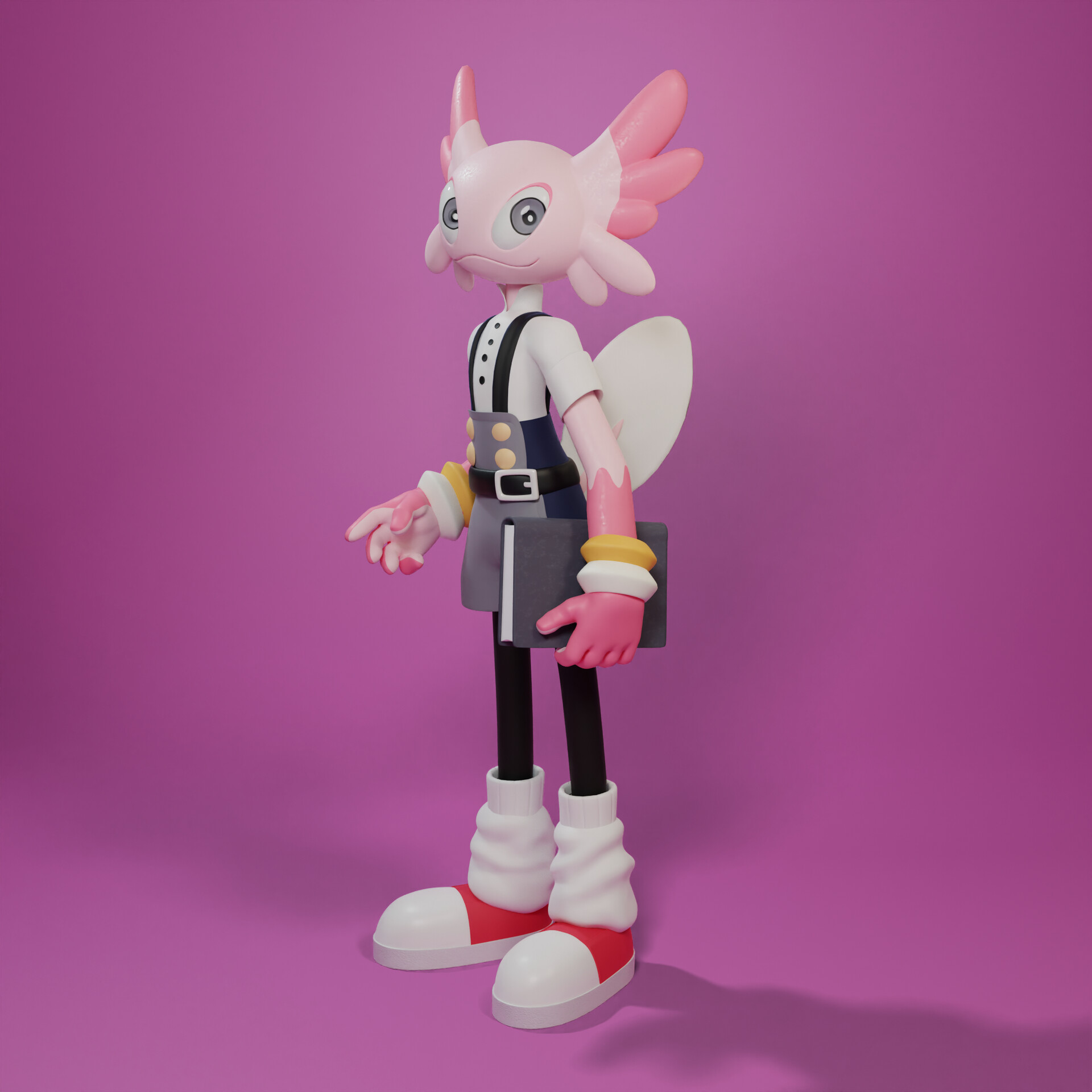 ArtStation - Axolotl Character (2022)
