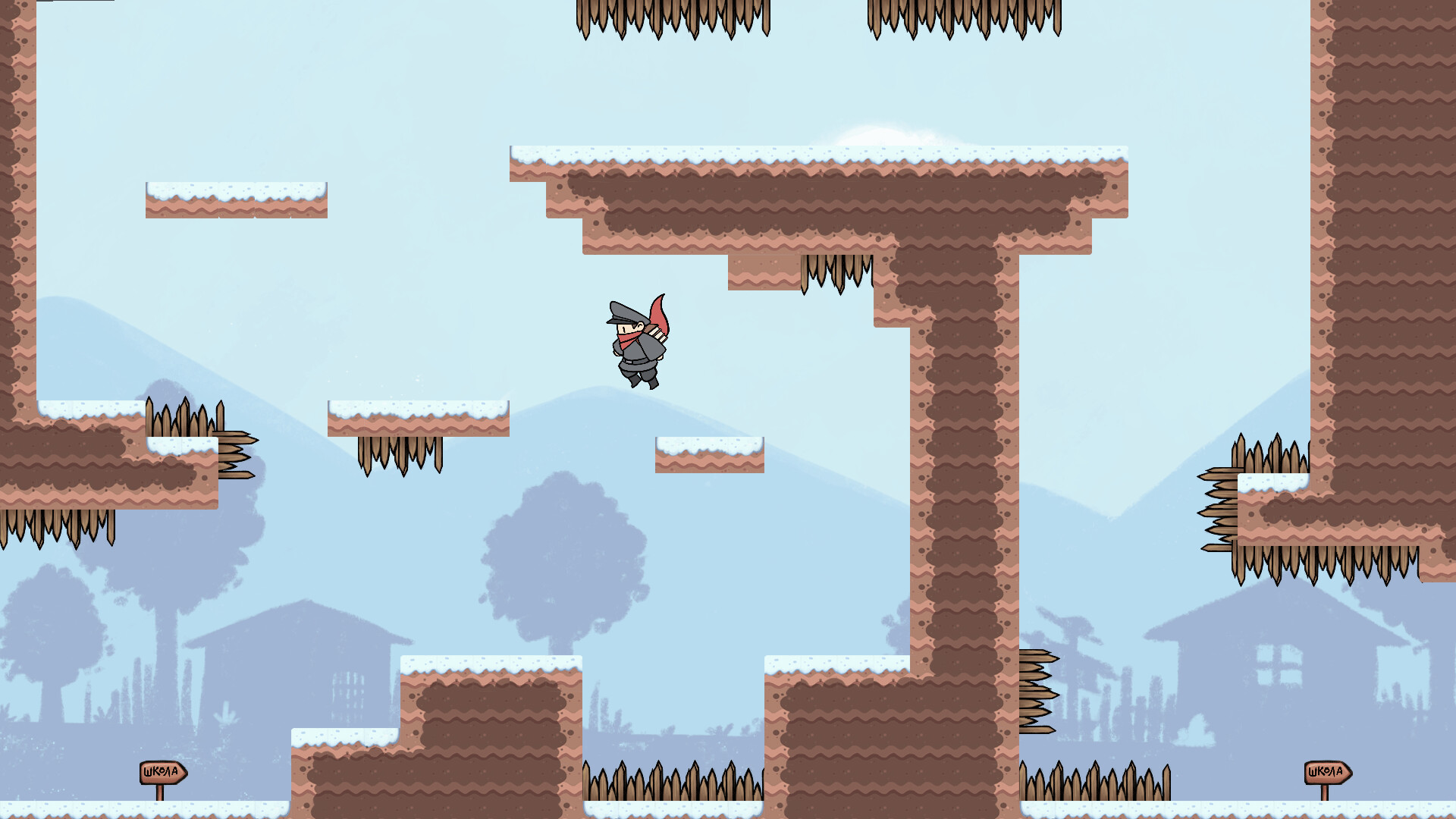 ArtStation - Path to the school (platformer part)