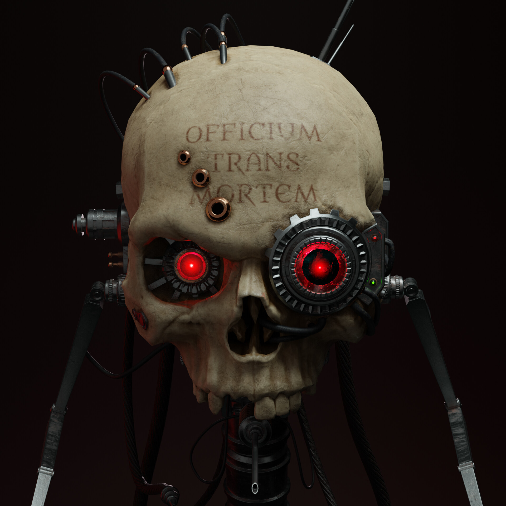 ArtStation - Servo skull