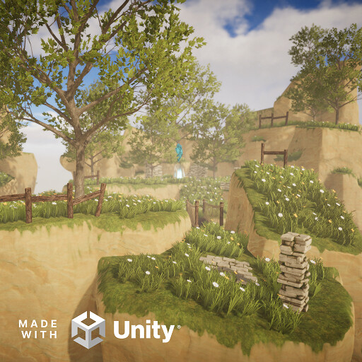 ArtStation - Floating Ruins