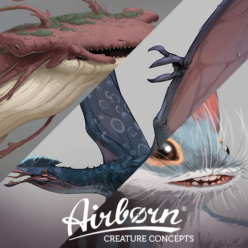 ArtStation - Airborn Showcase - Creature Concepts
