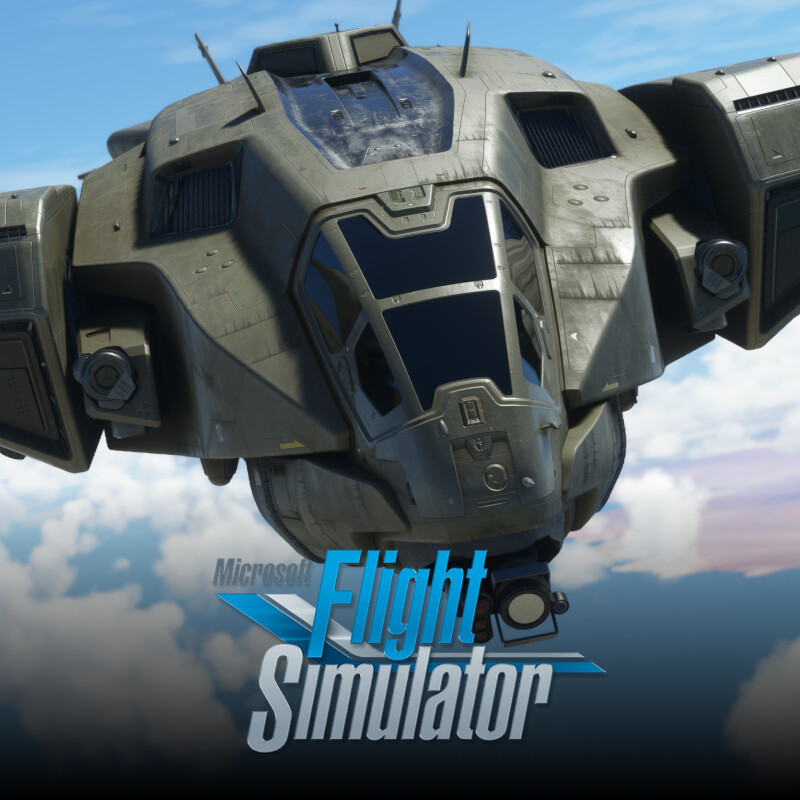 ArtStation - Misriah Armory D77-TC PELICAN (Microsoft Flight Simulator)