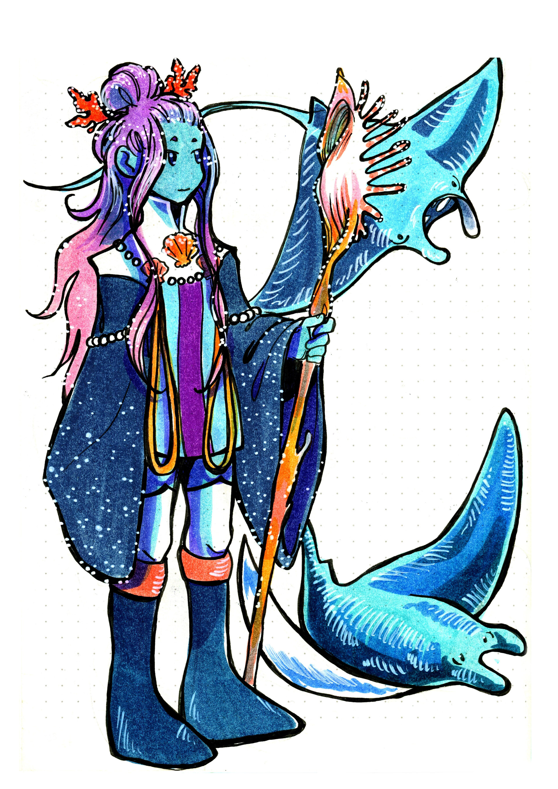 ArtStation - Mage Designs April: Sea Life 2023