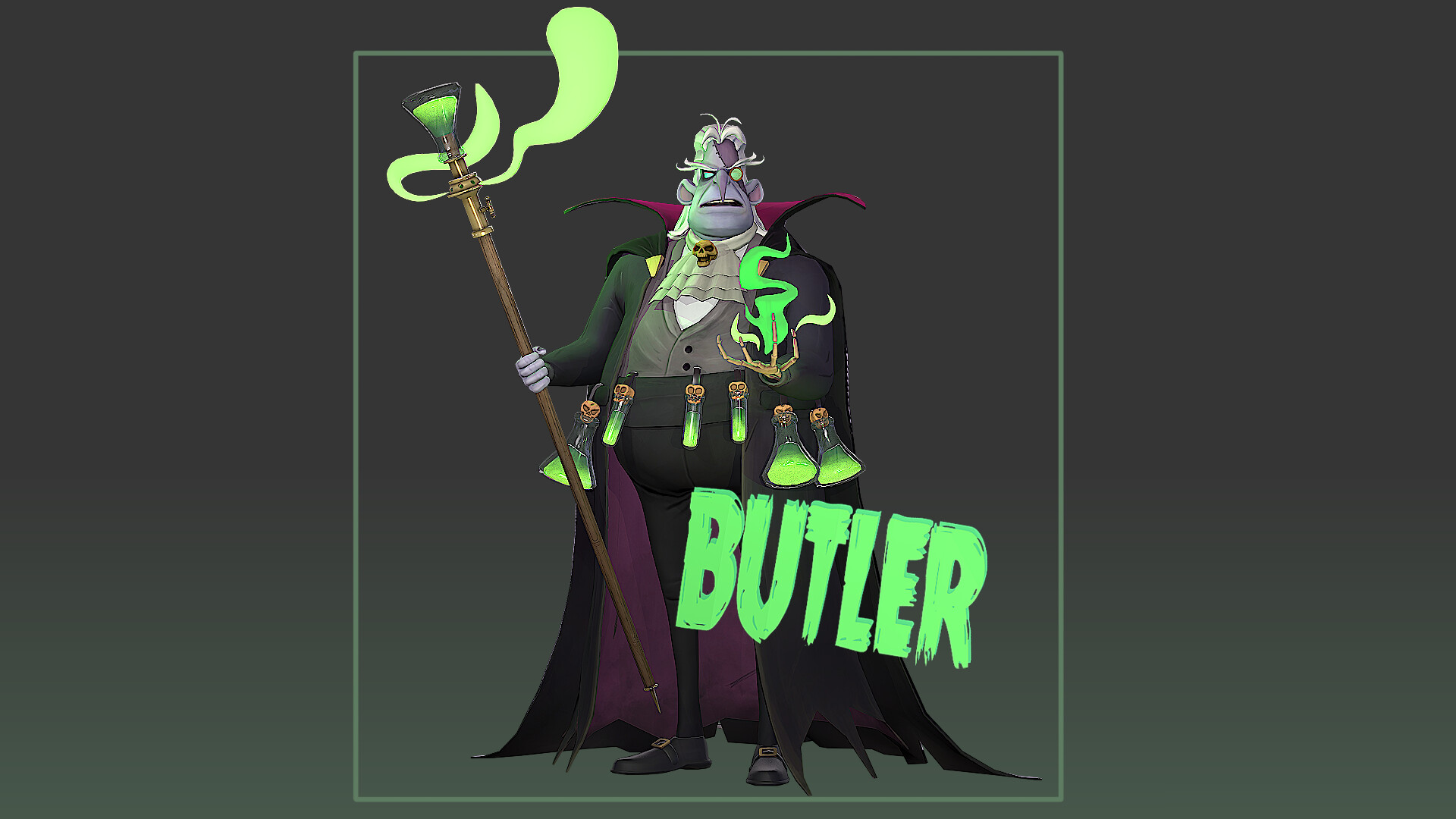 ArtStation - Butler- Stylized Realtime Character