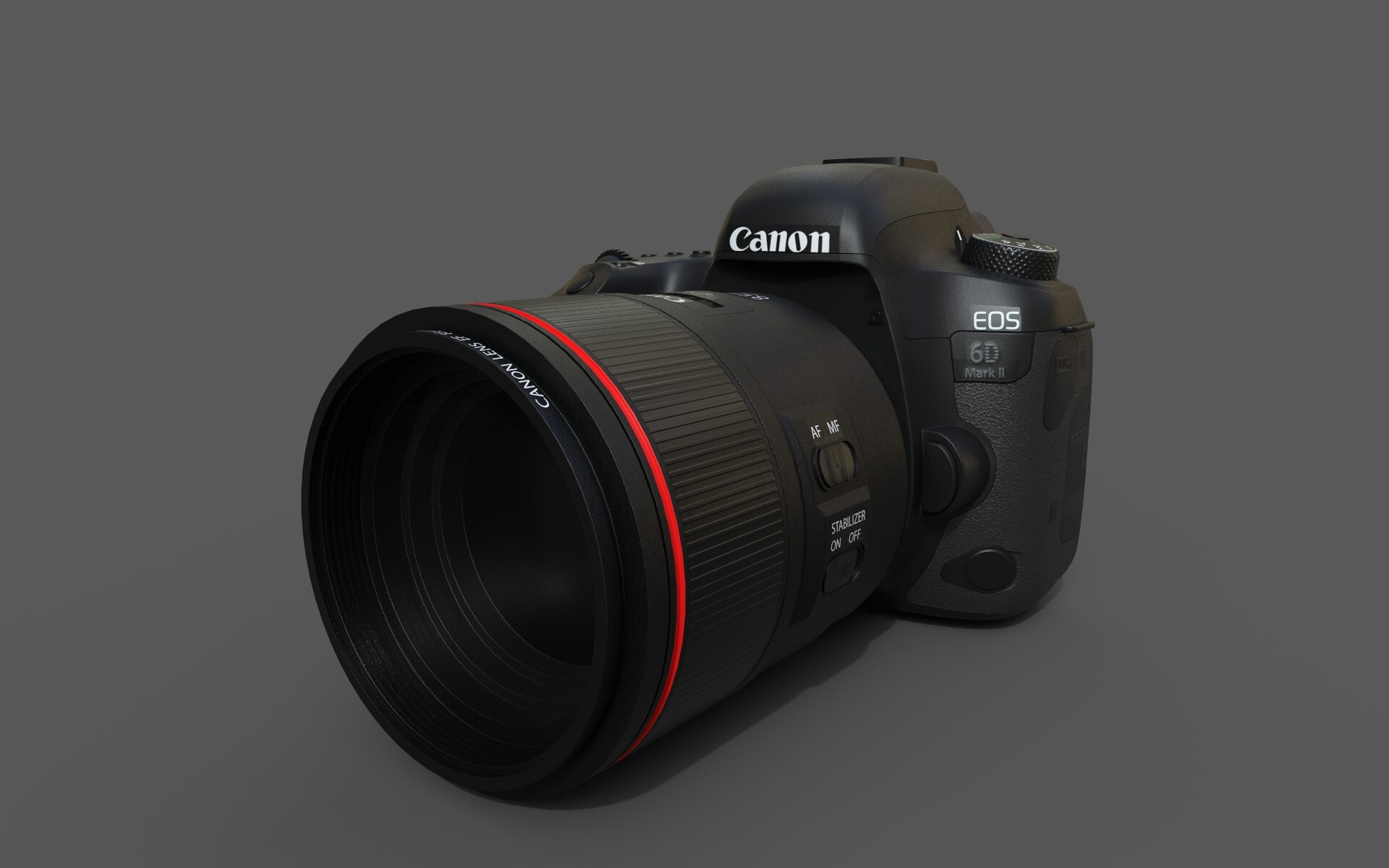 ArtStation - CANON EOS MARK-II #3DsMax #substancepainter #photoshop