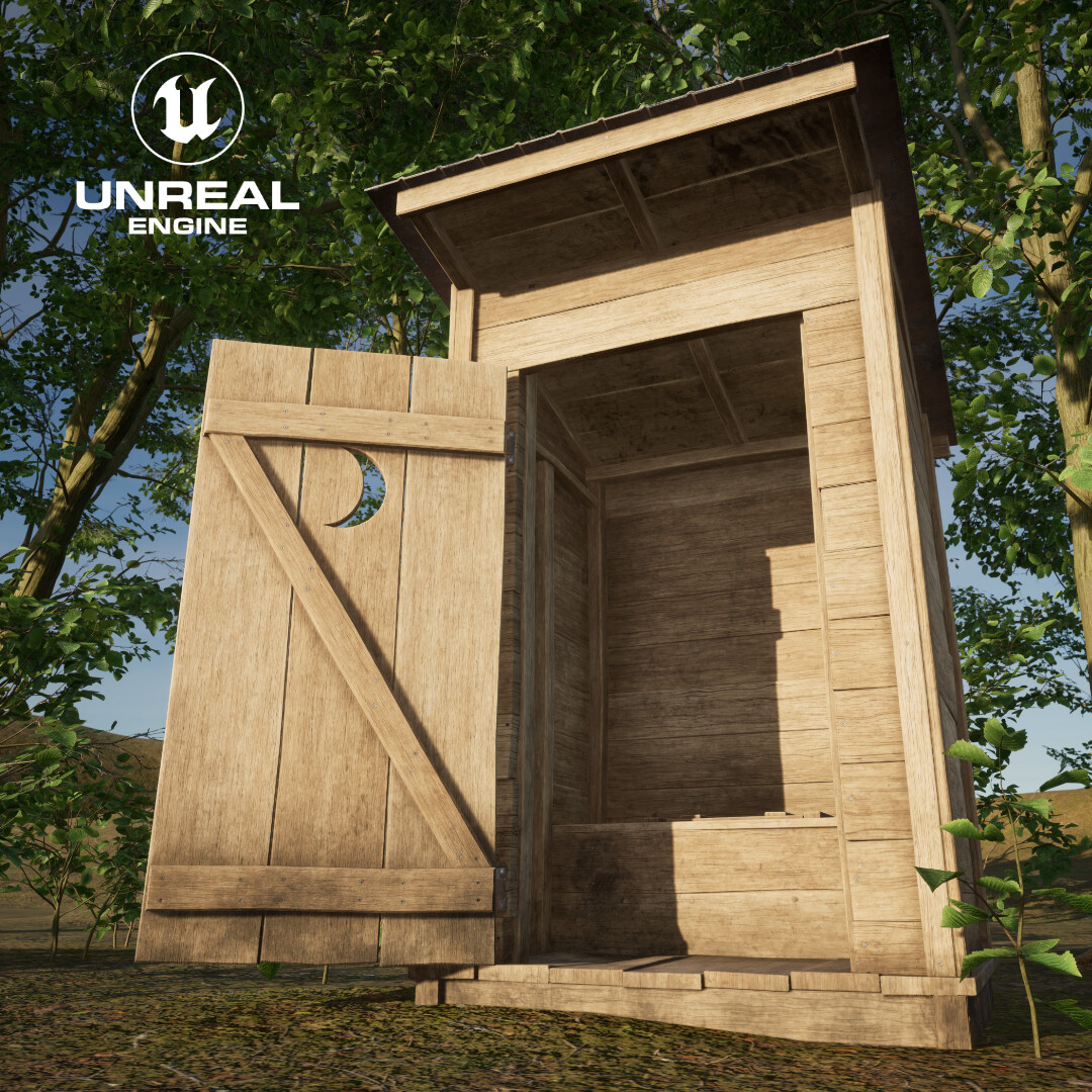 ArtStation - Outhouse - Unreal Engine