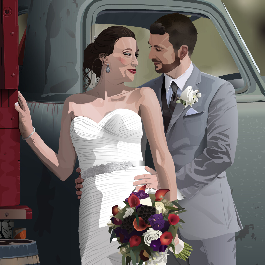 ArtStation - Wedding Illustrations
