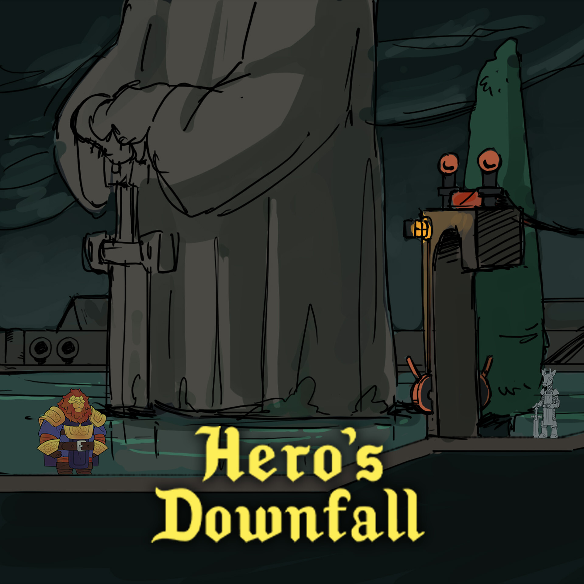 ArtStation - Hero's Downfall - King's Hall & Communion Square