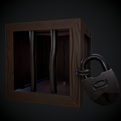 ArtStation - Stylized - Cage