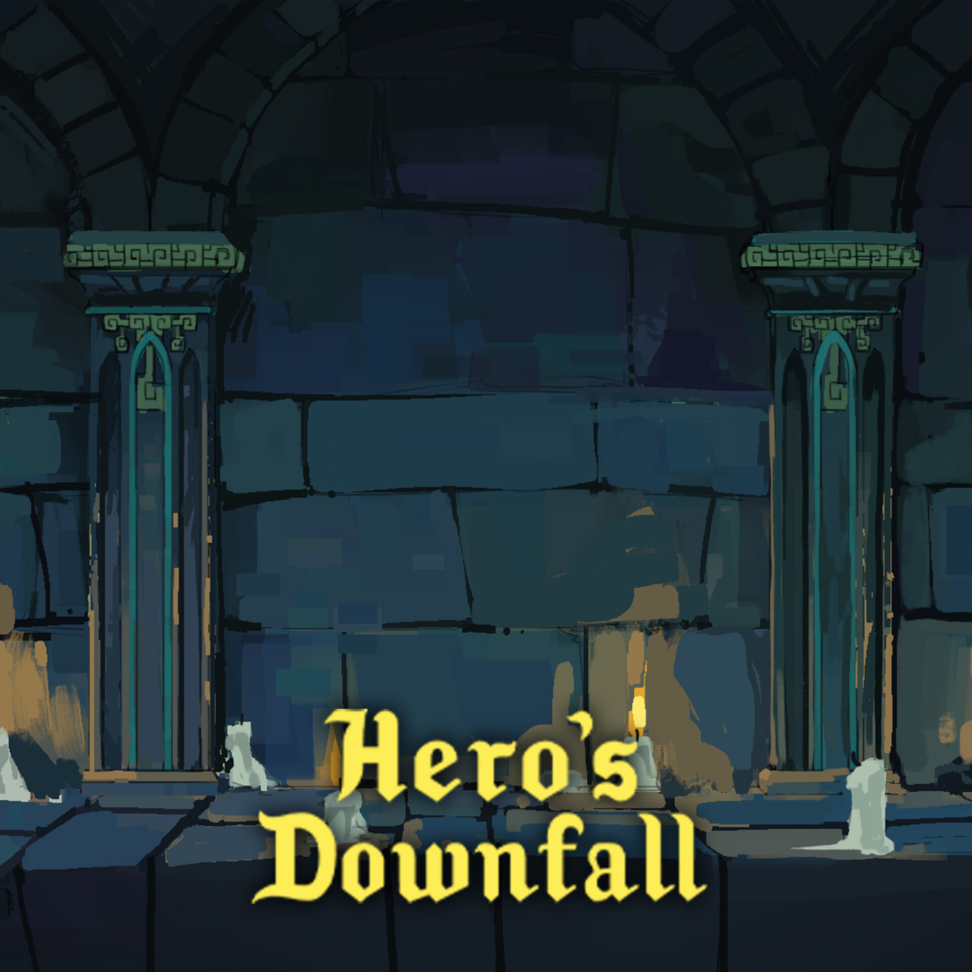 ArtStation - Hero's Downfall - Holy Cave