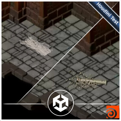 ArtStation - Houdini simulation - Unity