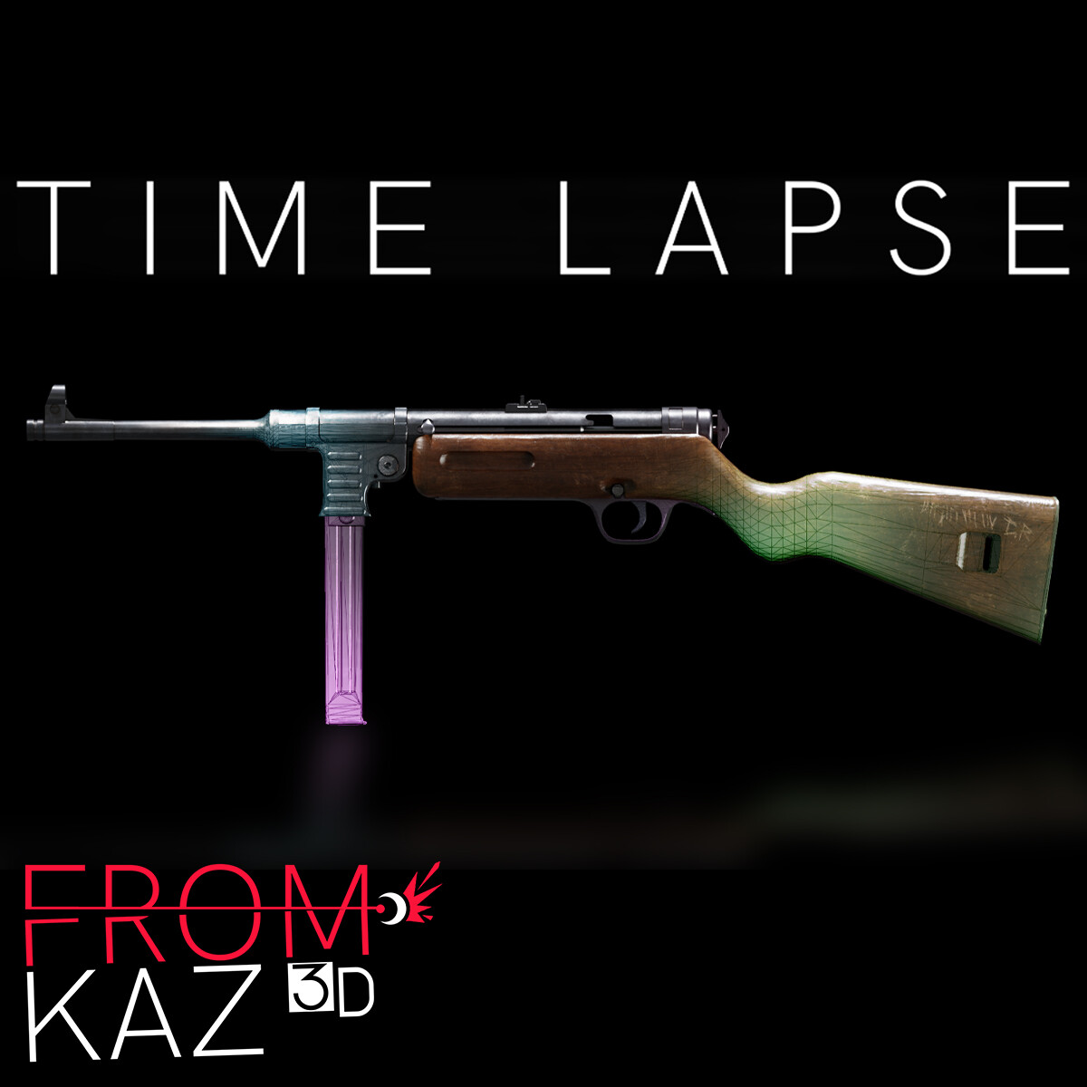 ArtStation - M.P. 41 Game Asset (w/ timelapse)