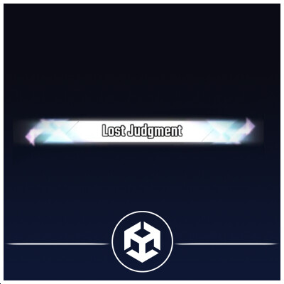 ArtStation - Lost Judgment - [Fan Art] - Motion Design Button