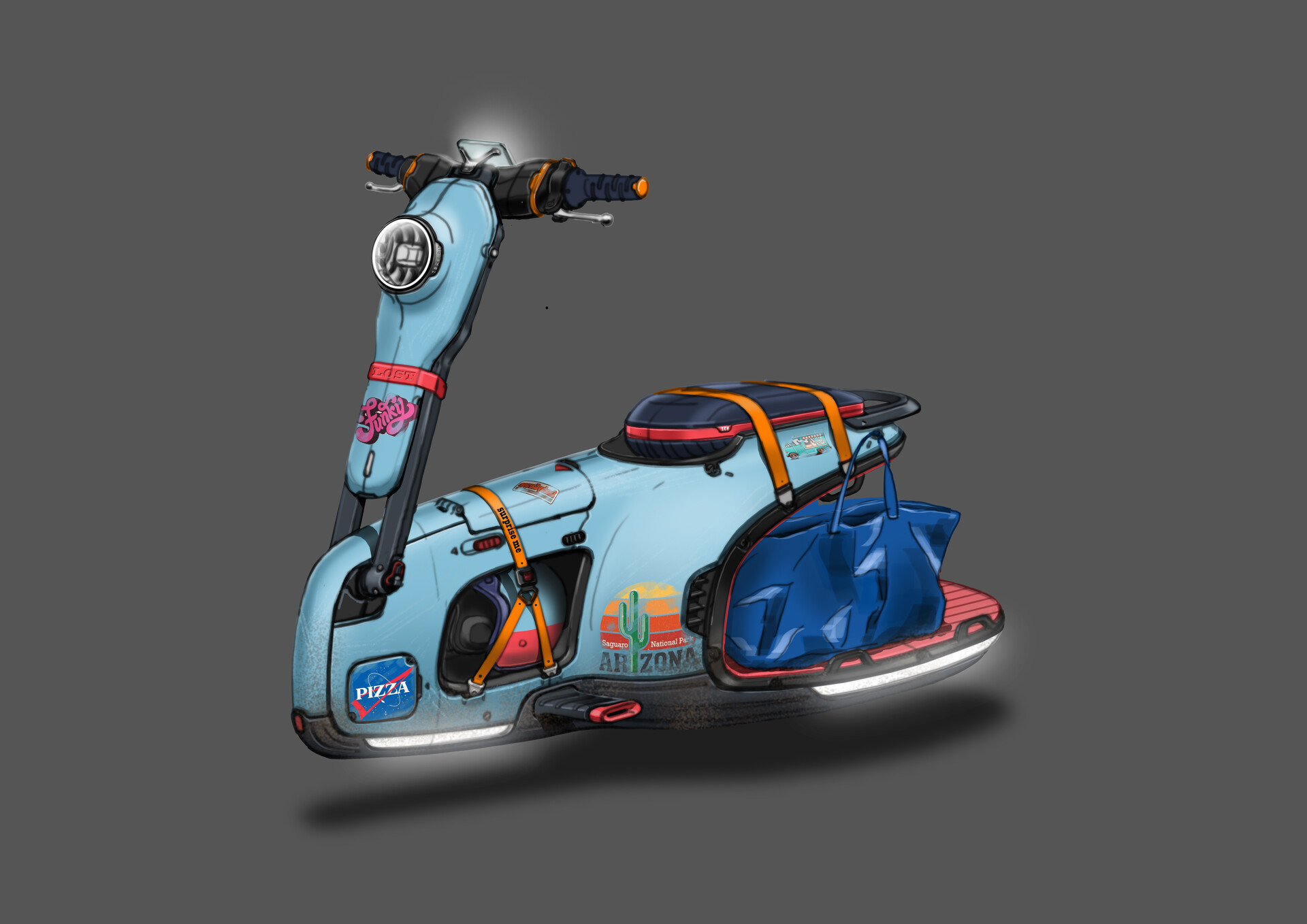 ArtStation - Hoverbike 2