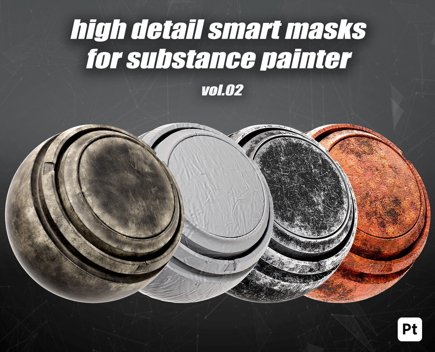 ArtStation - High Detail Smart Masks For Substance Painter_VOL 02