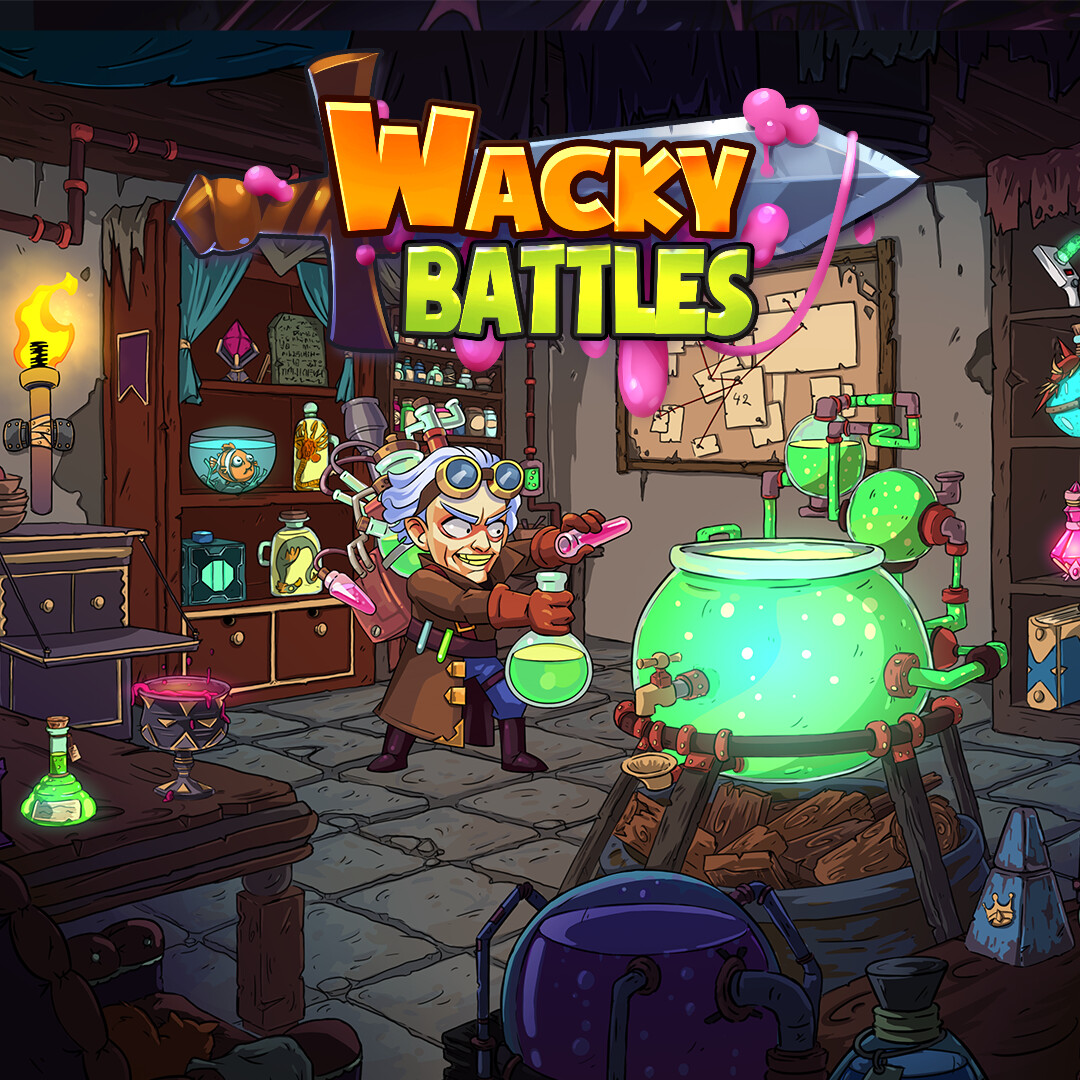 ArtStation - Wacky Battles - Minigames Gameplay