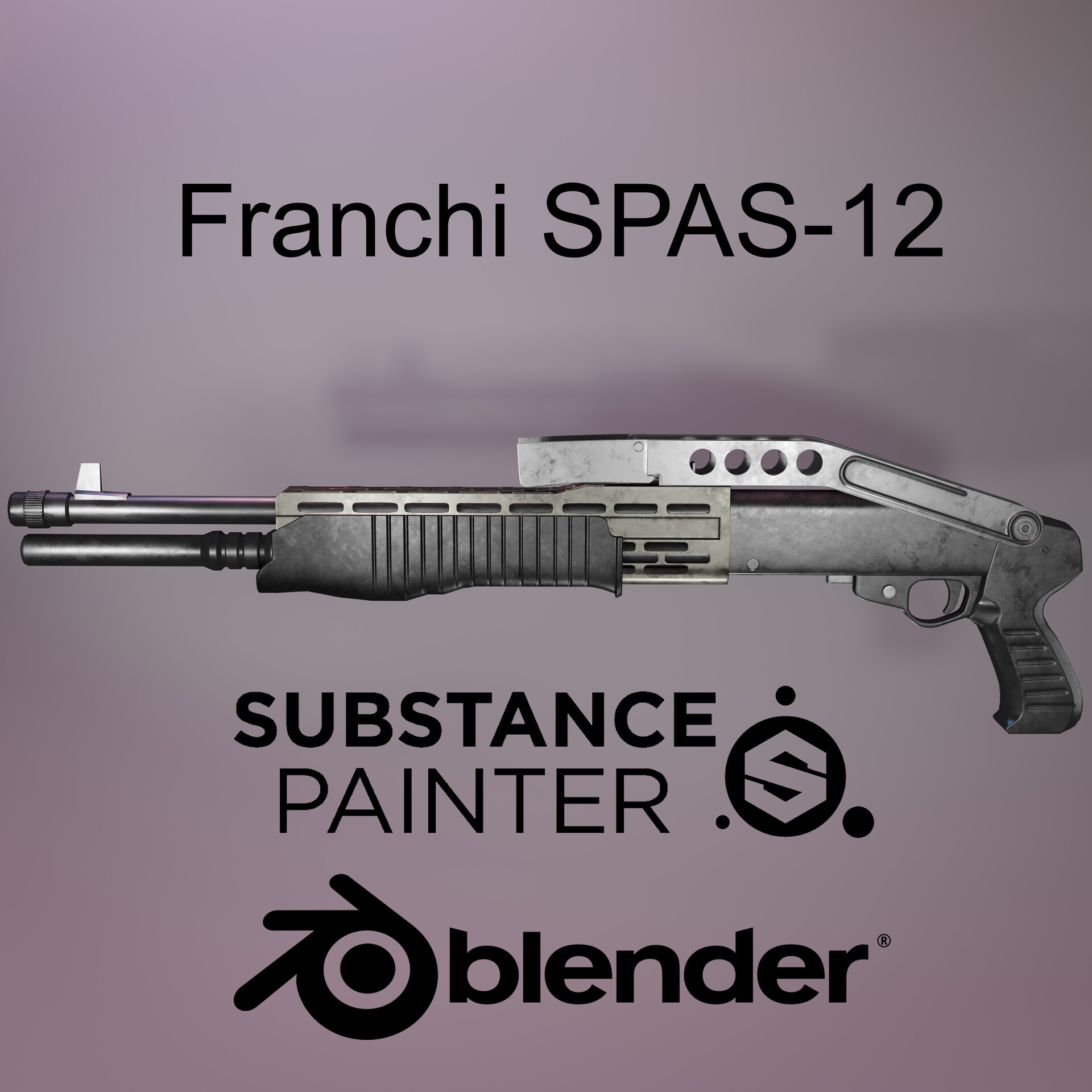 ArtStation - Franchi SPAS-12