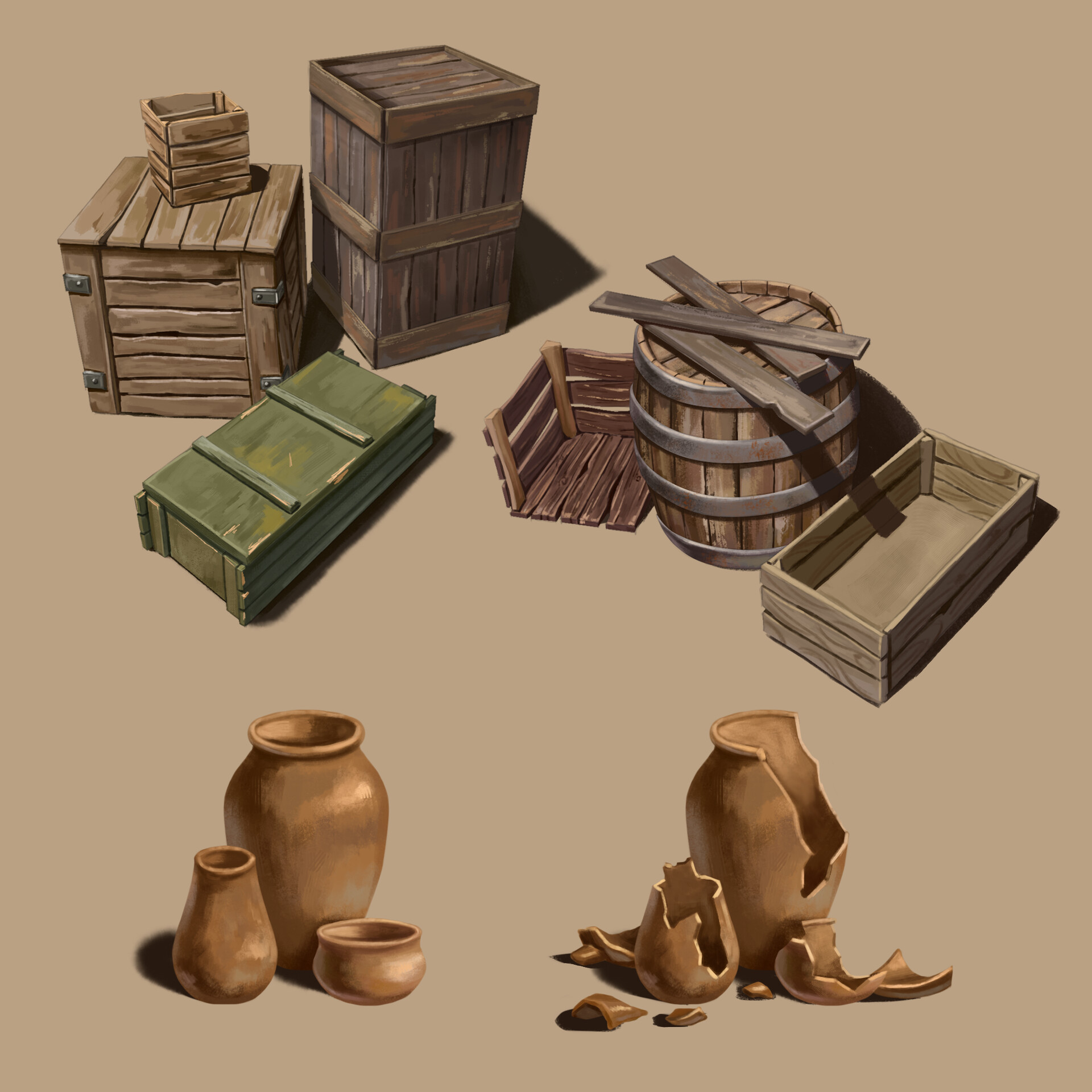 ArtStation - Assets exploration