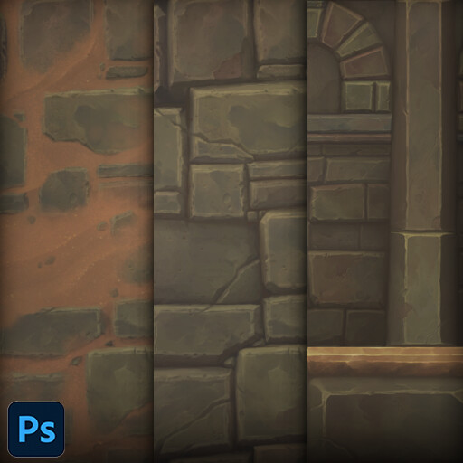 ArtStation - Desert Temple Tileset