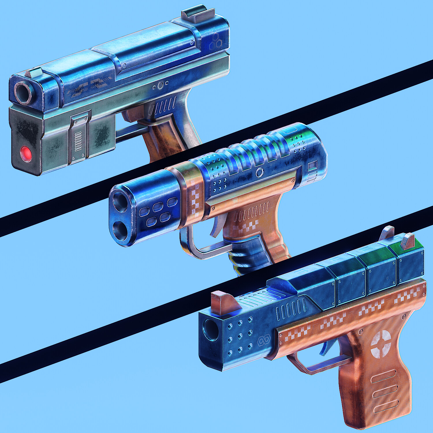 ArtStation - Compound VR Weapons Part 1 [Fan Art]