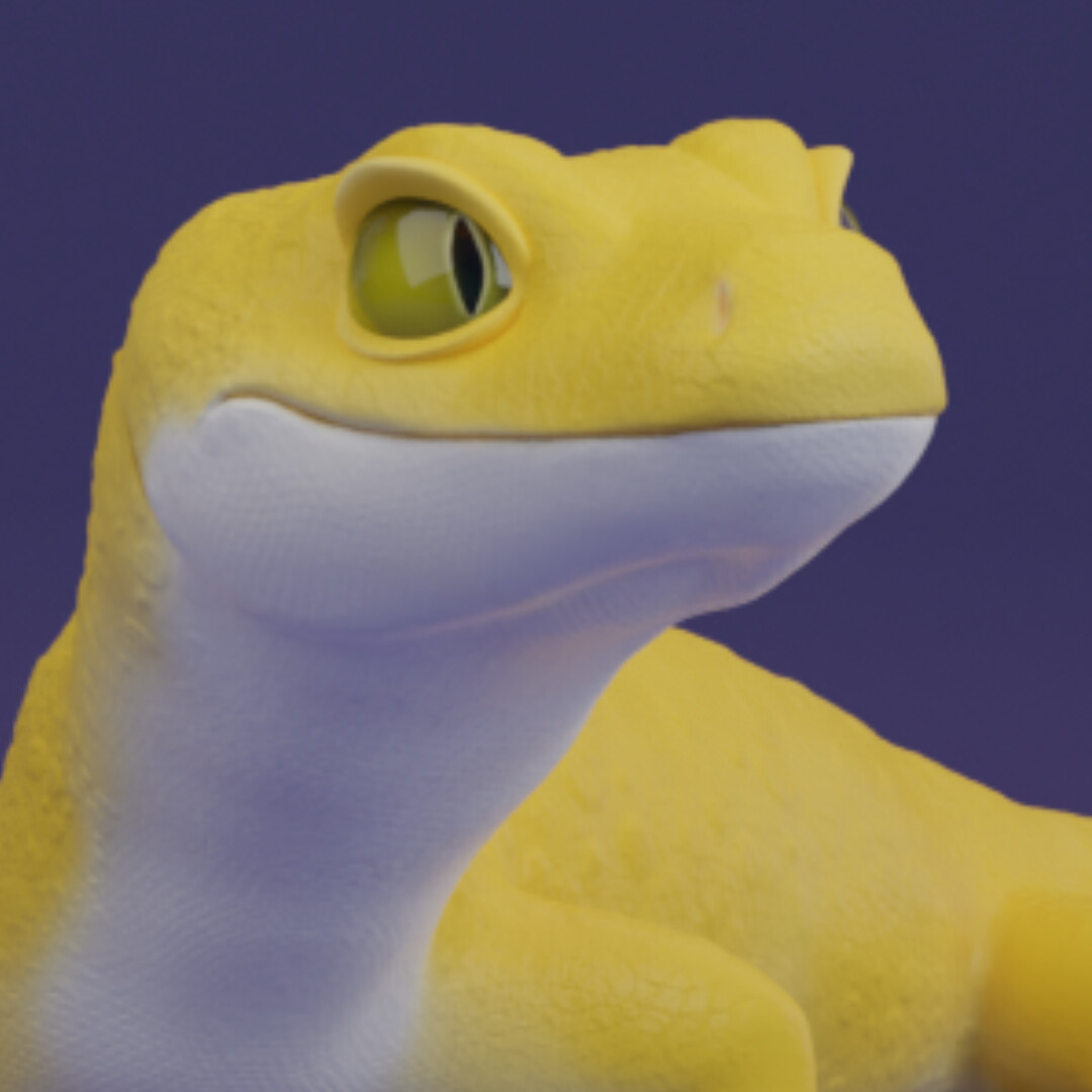 ArtStation - Leopard Gecko