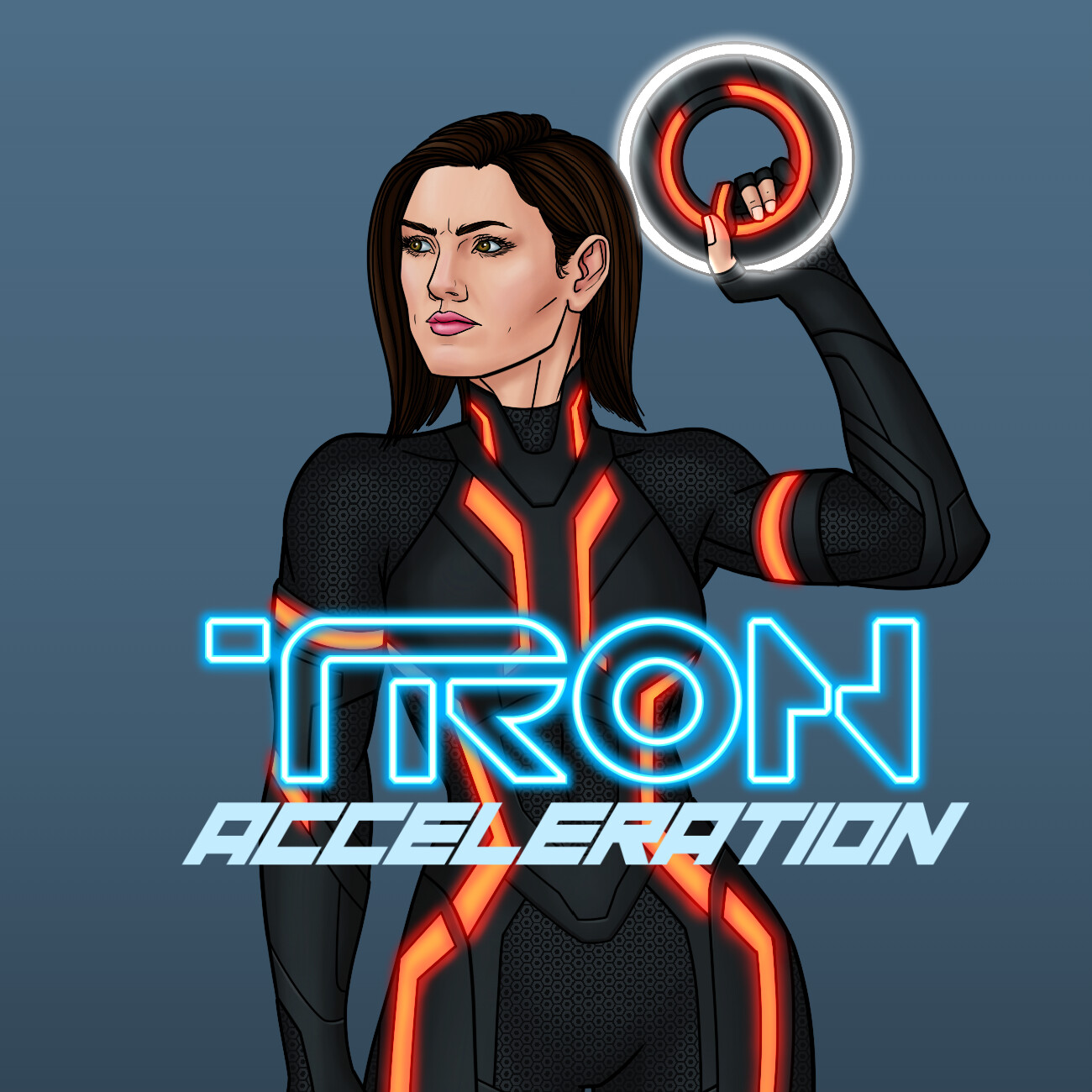 ArtStation - Tron OC sketch